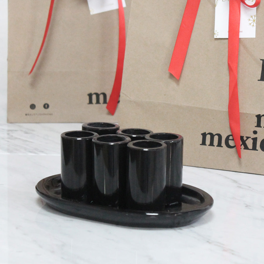 Kit de 6 tequileros de mármol – Baustudiohome